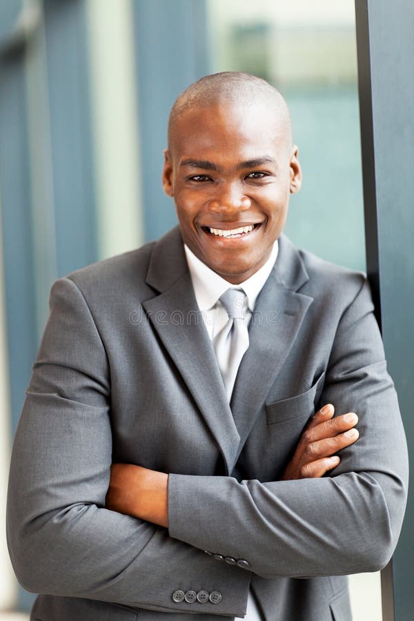 Portrait Of Male African American Professional Possibly Business