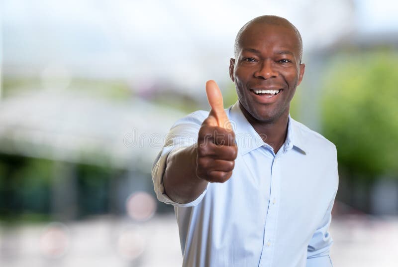 African American Businessman Showing Thumb Up Stock Image - Image of ... African American Businessman Showing Thumb Up Stock Image - Image of ...