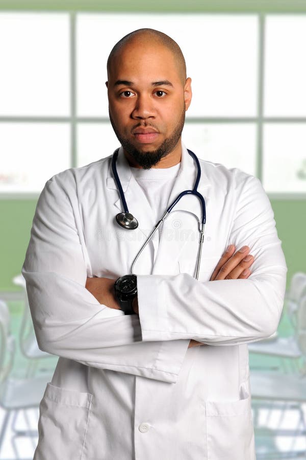 African american Doctor stock image. Image of african - 14391149