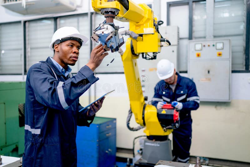 152 Engineer Worker African Back Stock Photos - Free & Royalty-Free ...
