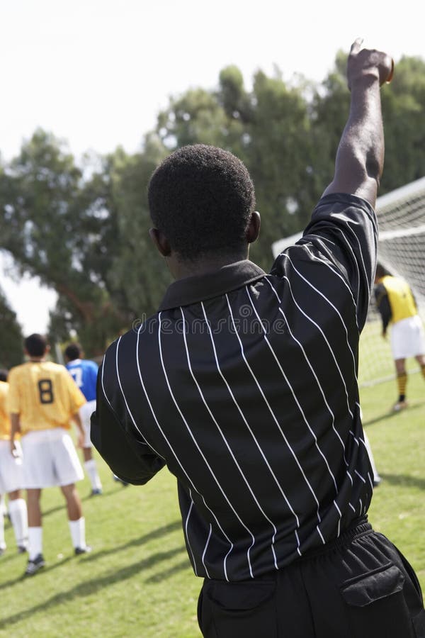Referee - African American Man In Uniform Stock Photo - Image of adults ...