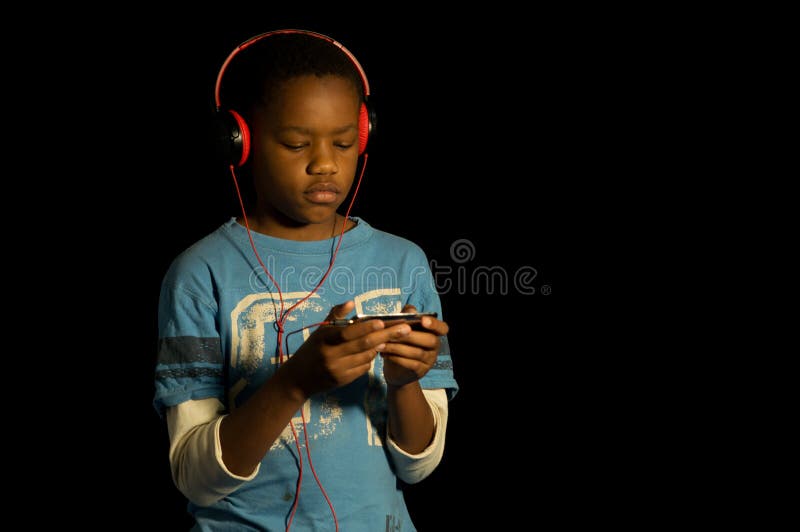 Praying African American Boy Stock Photo - Image of relaxed, devoted ...