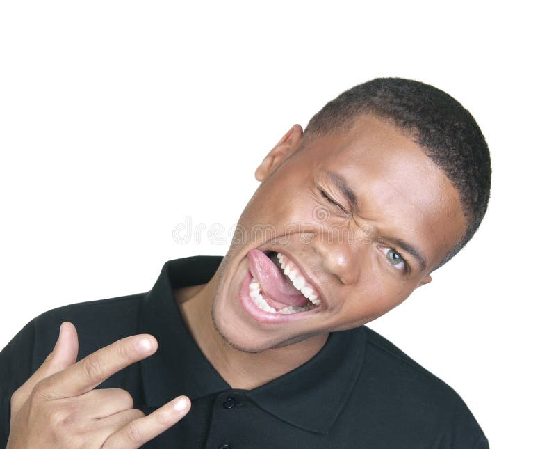 African American Gothic Character Stock Photo - Image of handsome ...