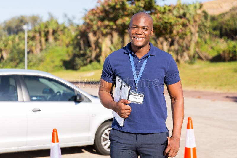 African American Instructor Stock Image - Image of looking, elegant ...