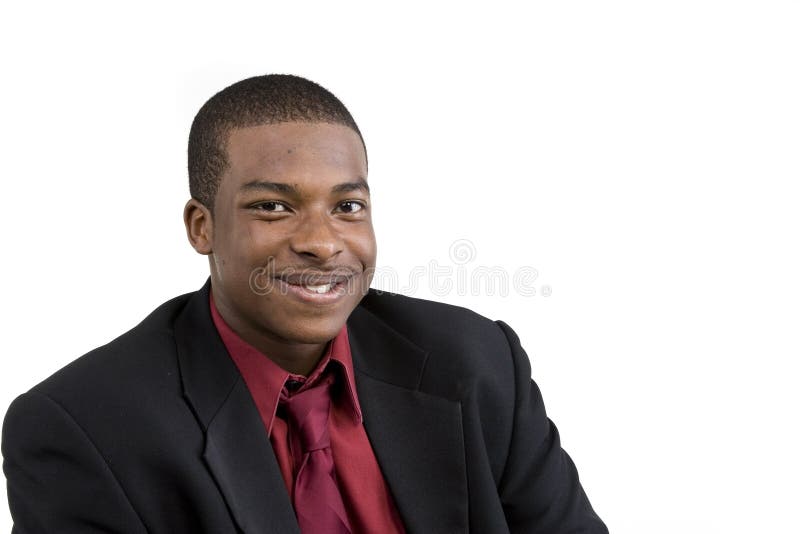 African American Male stock photo. Image of portrait, business - 9073164