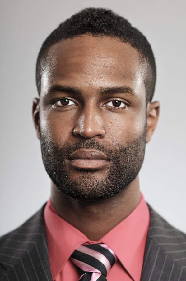 African American Man Blank Expression Stock Photo - Image of male, face ...