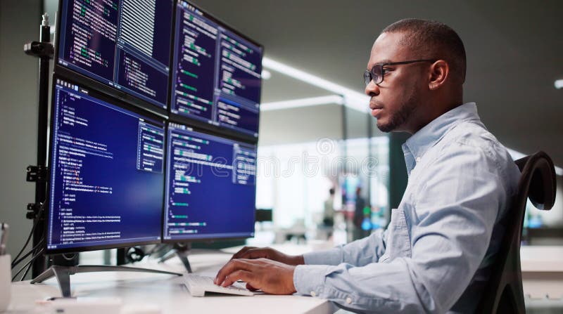 2,723 African American Computer Coding Stock Photos - Free & Royalty ...