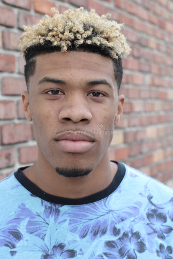 African American Man with Fancy Look Stock Photo - Image of emotion ...