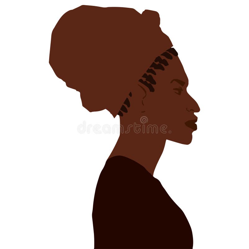 African American Man Portrait Turban Stock Illustrations 37 African