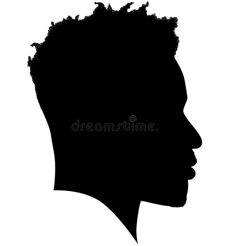 Black Man Dreadlocks Silhouette Stock Illustrations 141 Black Man