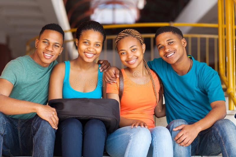 African american students stock image. Image of higher - 33003799