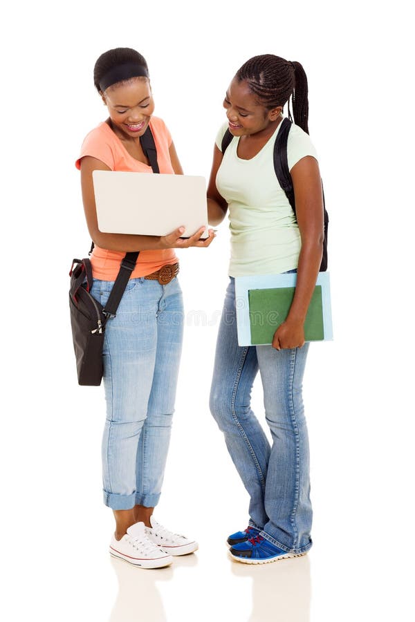 White African American Student