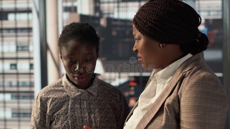 African American Team Collaborates on a Financial Planning Project in ...