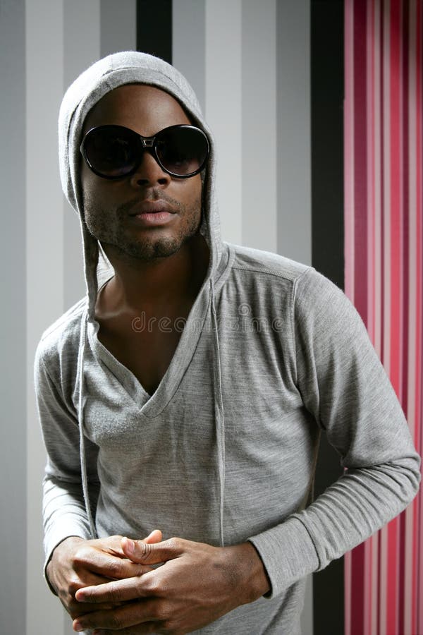 African American Young Black Man Rap Stock Photo - Image of cool ...