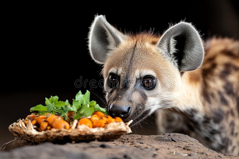 African Animals, Hyenas Feasting, Scavengersâ€™ Feast on the Remains of ...