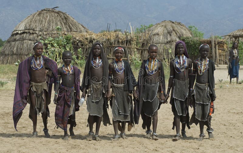 African Arbore People Ethiopia Editorial Stock Photo - Image of arbore ...