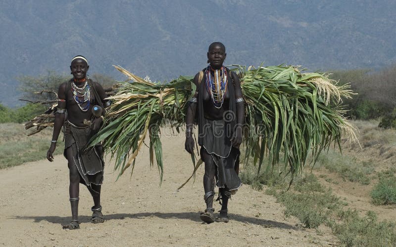 African Arbore People Ethiopia 2 Editorial Photo - Image of woman ...