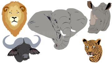 Big Five Stock Illustrations – 10,078 Big Five Stock Illustrations ...