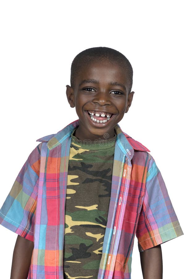 African Boy Portrait stock photo. Image of closeup, happiness - 35872612