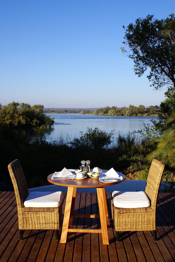 African Breakfast stock photo. Image of luxury, river - 6512532
