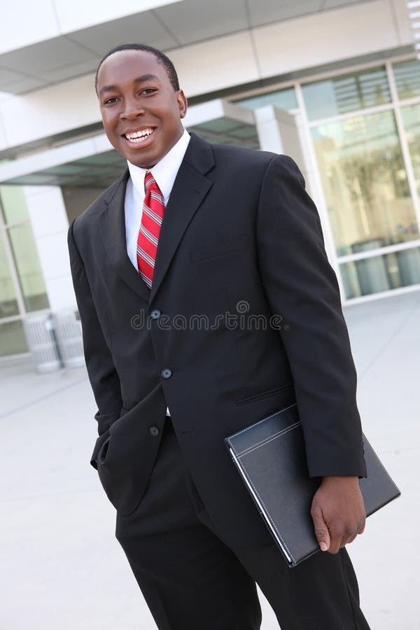 African Business Man stock photo. Image of outdoor, american - 10349368