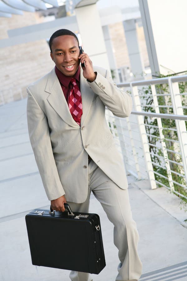 African Business Man stock photo. Image of african, workplace - 12687656