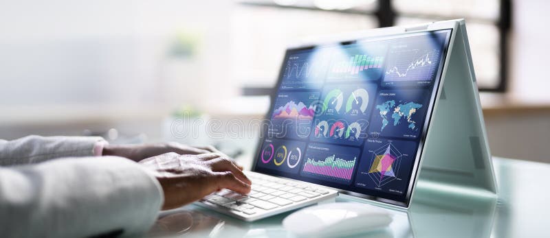 African Businessman stock image. Image of screen, computer - 242670555