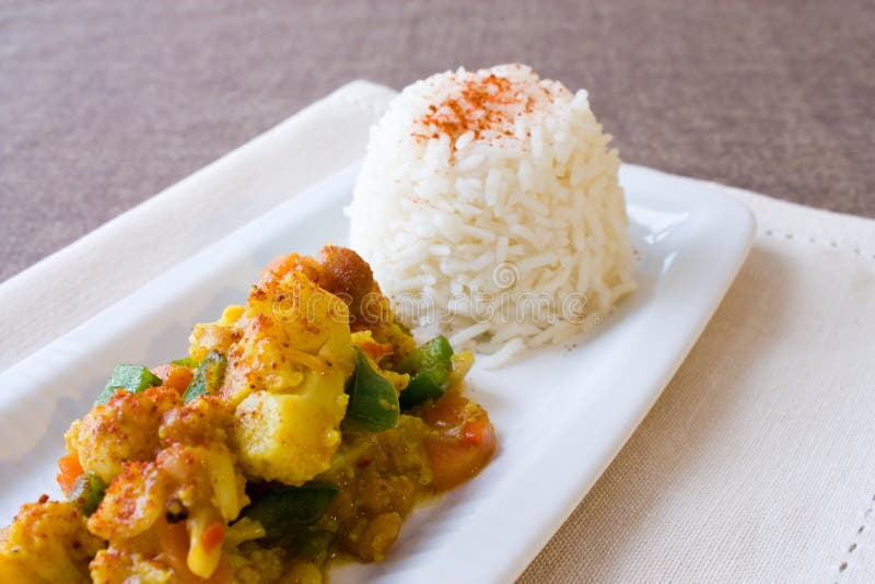 African Cauliflower Beans Dish Stock Image - Image of lifestyle ...