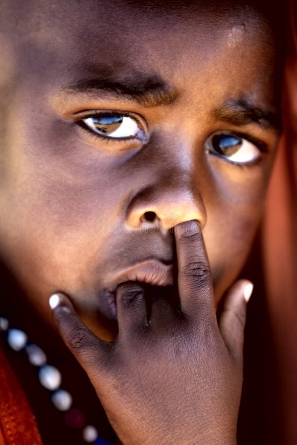 African child portrait stock photo. Image of color, people - 1223012