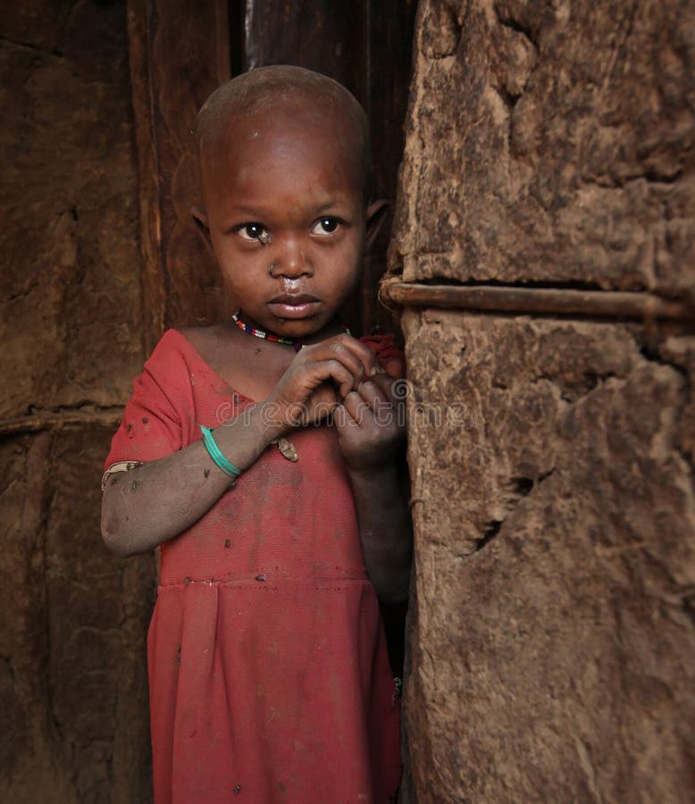 African child in slum editorial stock image. Image of poor - 10892184