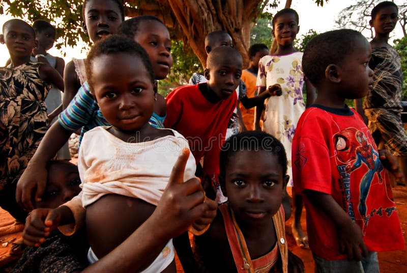 African children editorial stock image. Image of body - 4964709