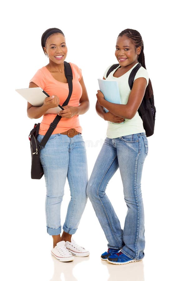 African university friends stock image. Image of modern - 29021903