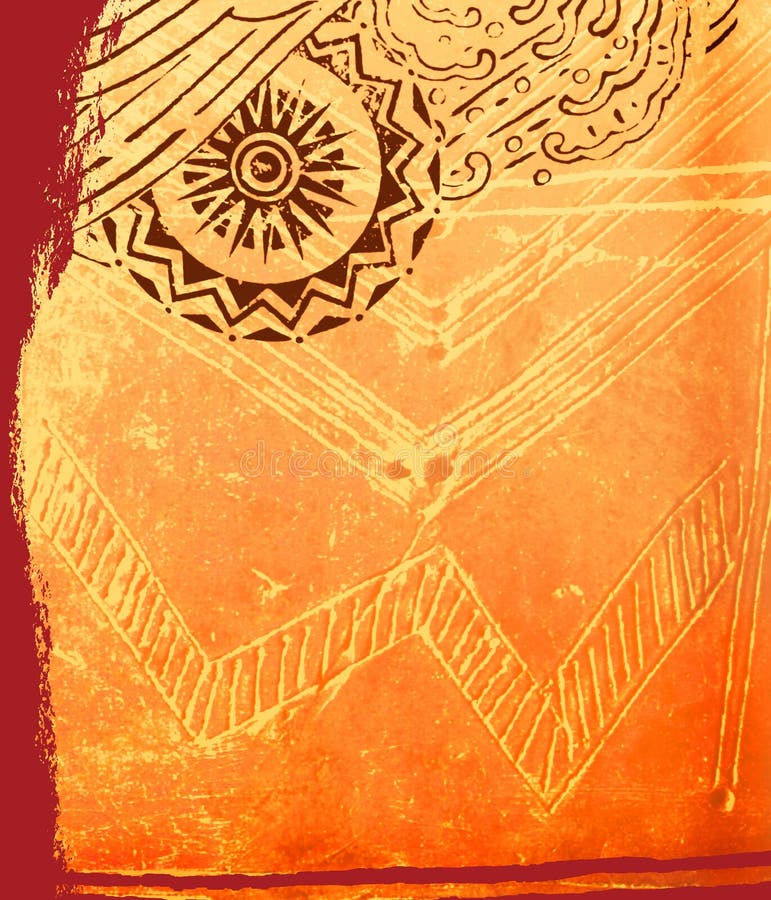 African Composition stock illustration. Illustration of africa - 1590500