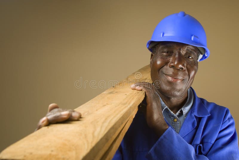 African Plumber Worker stock photo. Image of handyman - 11246442
