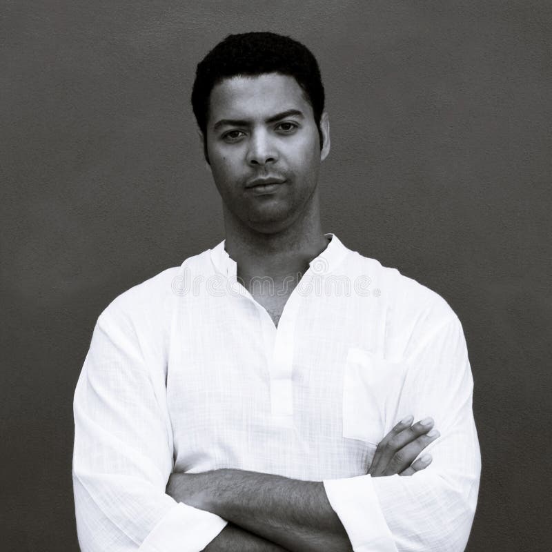 African Descent Man Portrait Stock Photo - Image of adult, front: 57869166