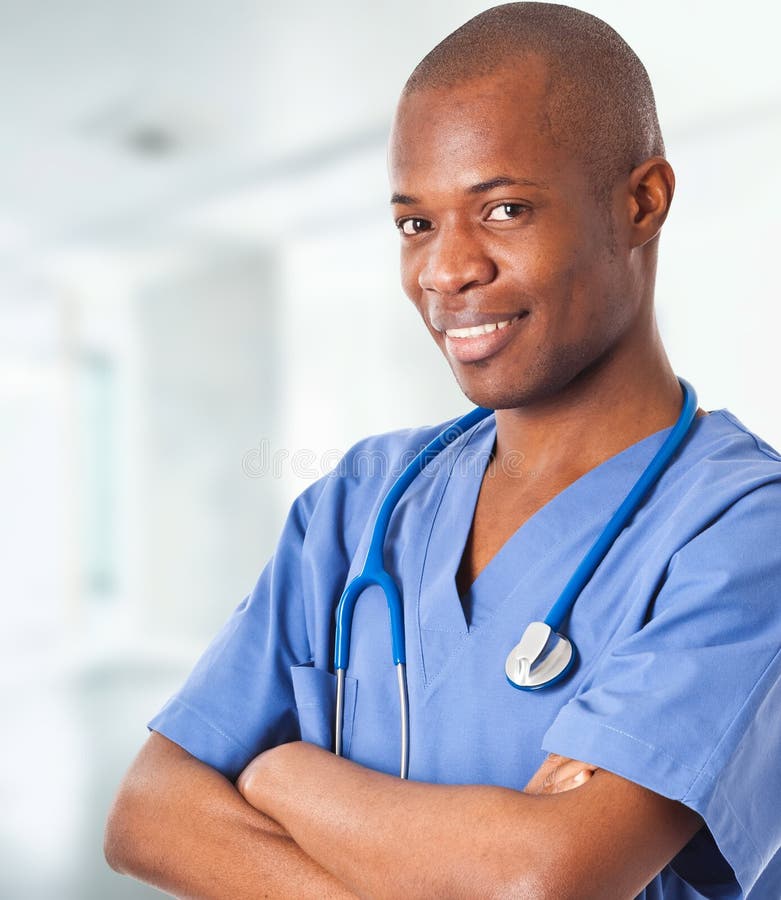African doctor stock image. Image of worker, physician - 23634637