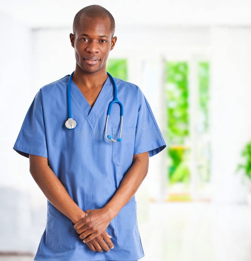 African doctor stock photo. Image of medical, healthcare - 23564766