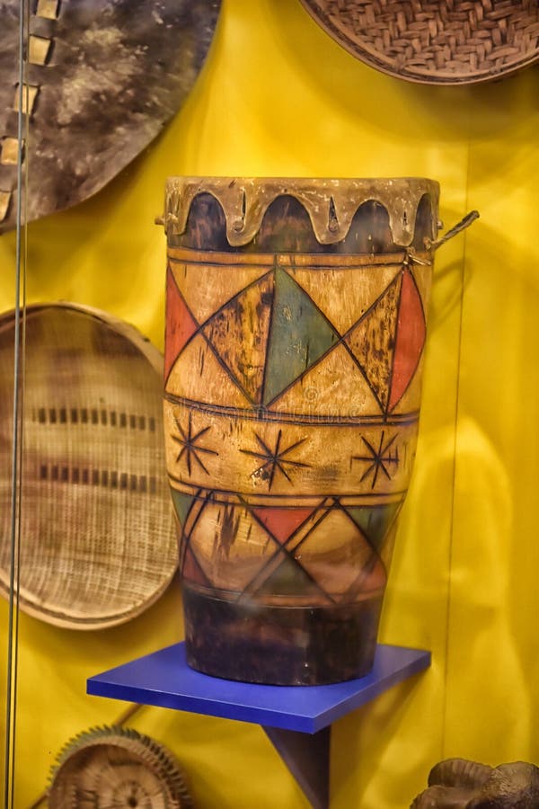African drums stock photo. Image of carved, handcraft - 76704818