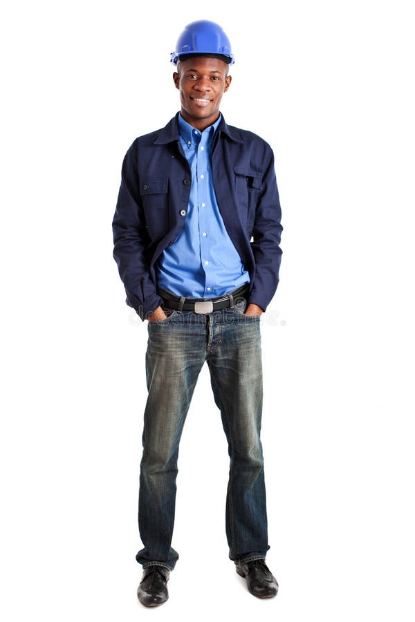 African engineer stock photo. Image of construction, industrial - 23912042