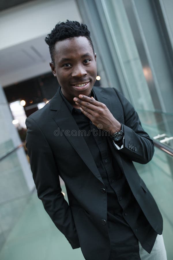 African fashion man model stock photo. Image of jacket - 138305082