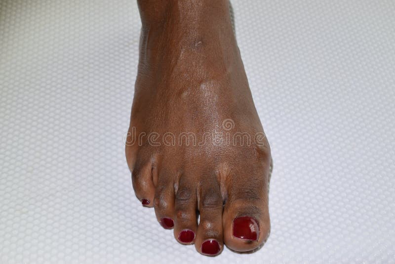 African female foot stock photo. Image of pedicure, african - 82378814