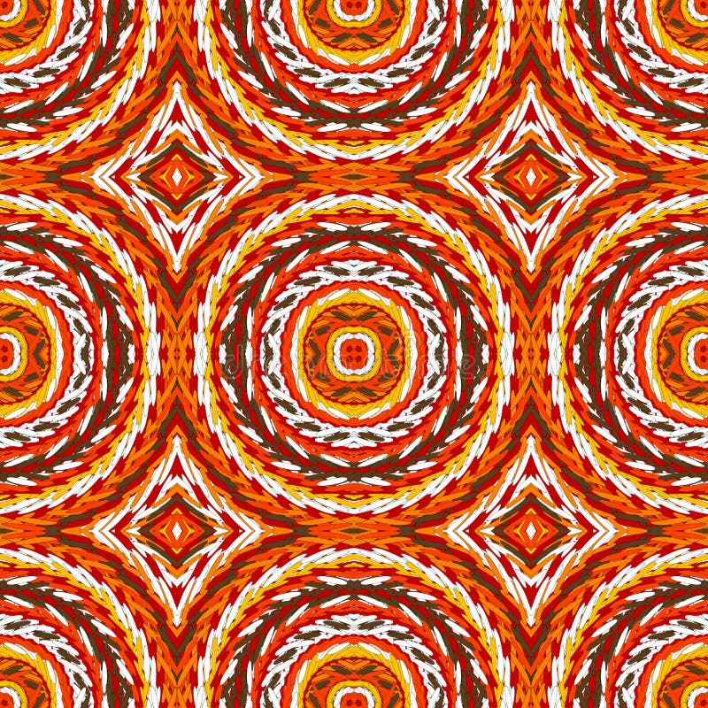 African Geometrical Seamless Pattern Background Stock Vector ...