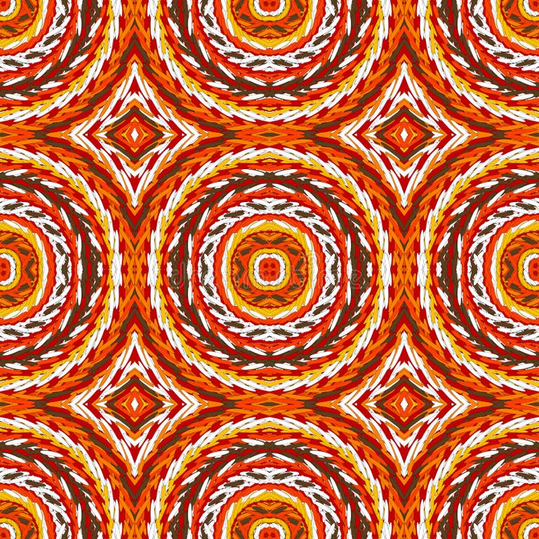 African Geometrical Seamless Pattern Background Stock Vector ...