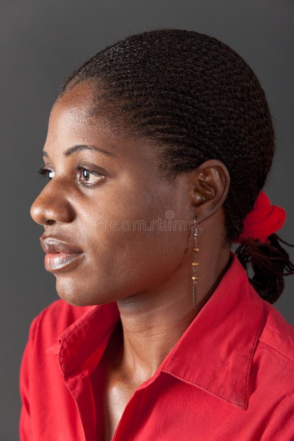 African girl stock image. Image of head, black, shoulders - 9342063