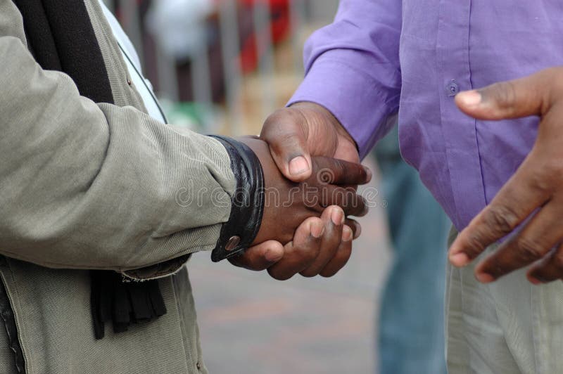 African hands shaking stock photo. Image of black, congratulations ...
