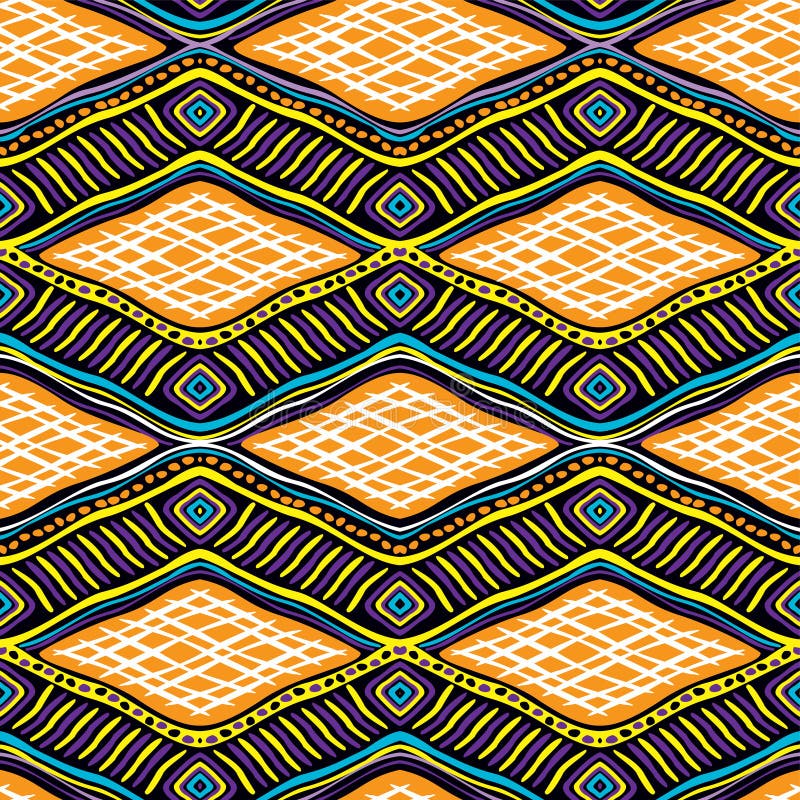 African line pattern stock vector. Illustration of background - 56770522