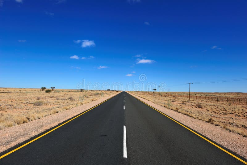Namibia Highway stock photo. Image of seaside, cape, africa - 675420
