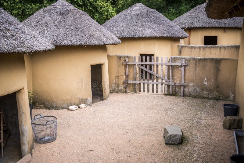 African huts stock photo. Image of home, village, ethnic - 47659346