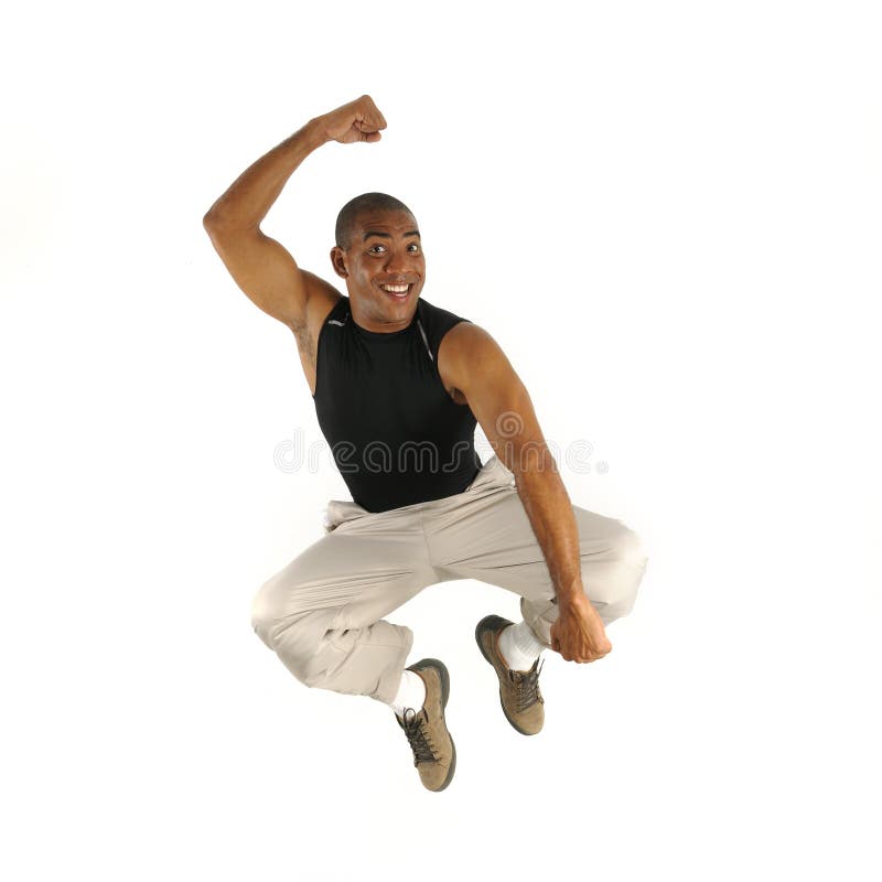 African male jumping stock image. Image of jump, health - 11471517