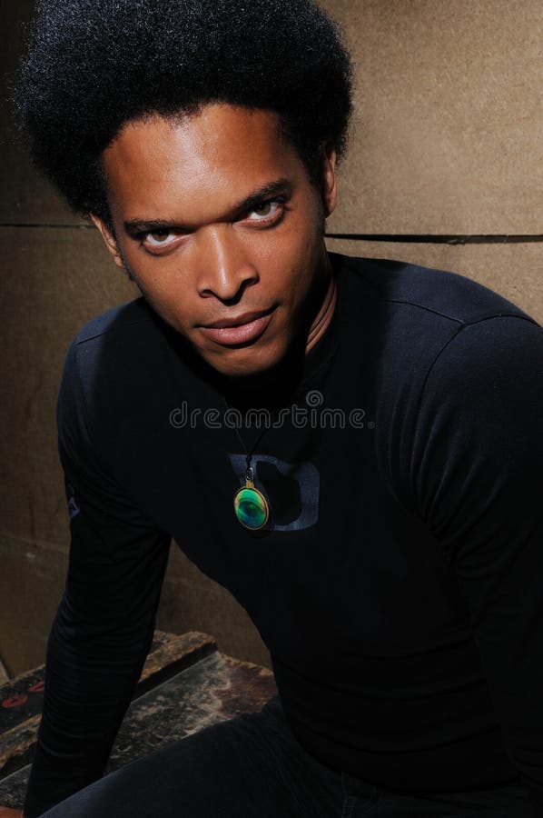 African male model stock photo. Image of intense, male - 5919254